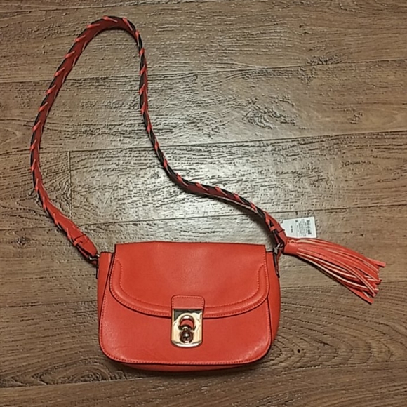 Mossimo Supply Co. | Bags | Brand New Elegant Coral Crossbody Purse W ...
